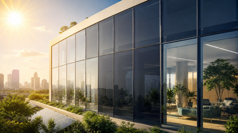 Smart Windows with Dynamic Tinting to Protect Buildings from ...